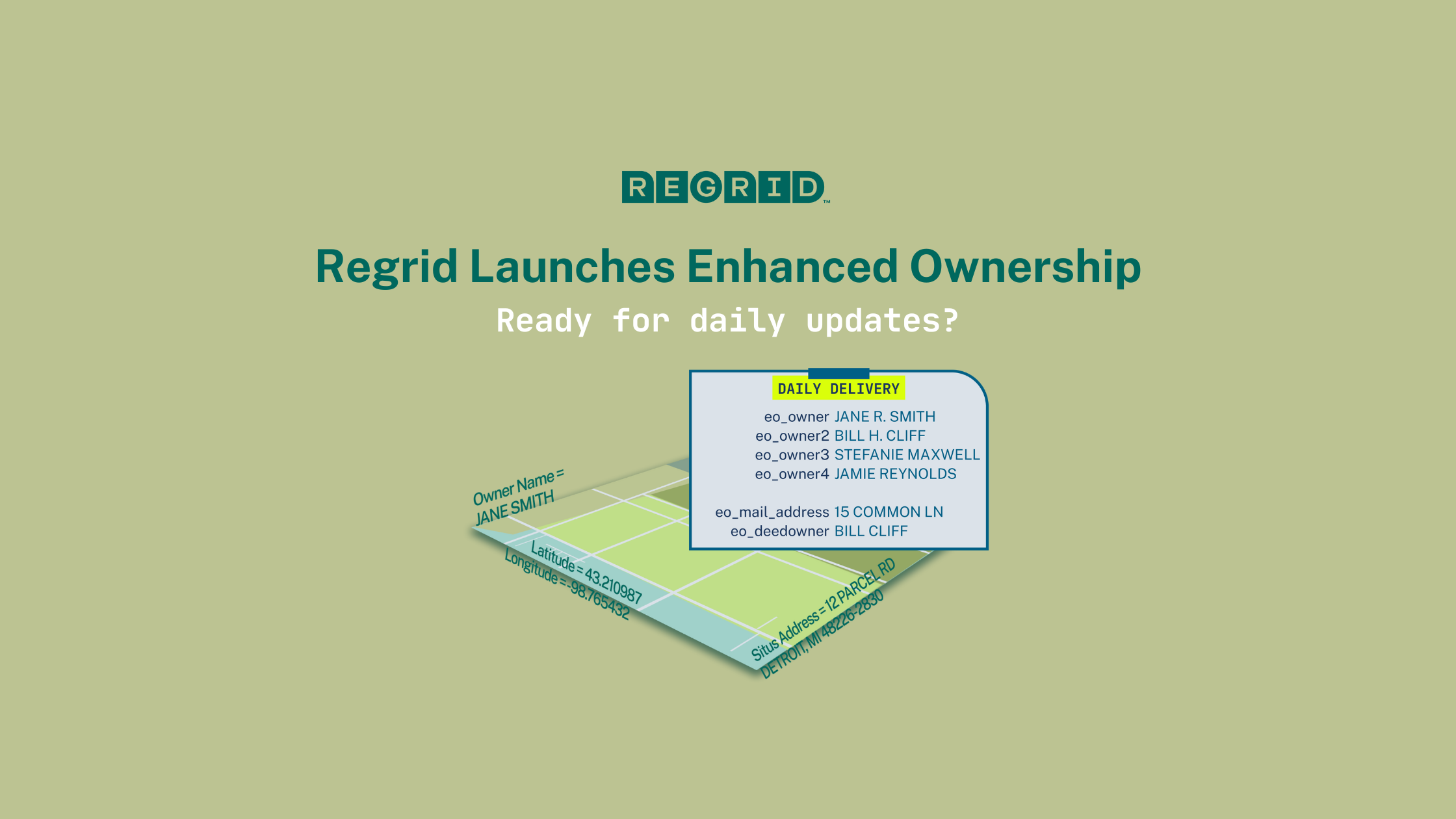 Regrid Launches Enhanced Ownership: Ready For Daily Delivery?